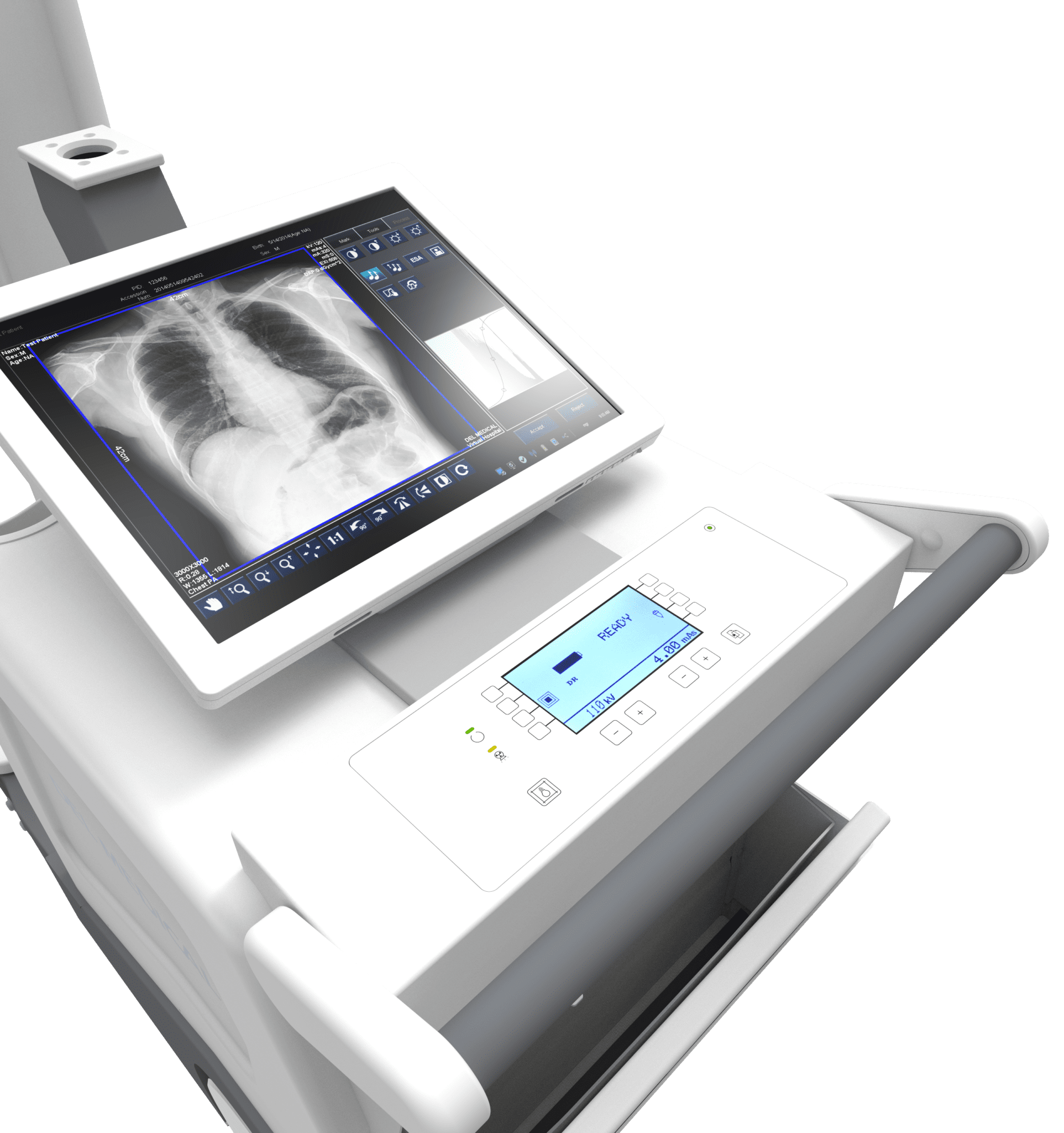 Del Medical Mobile Direct Radiography System - Radiology Imaging Solutions